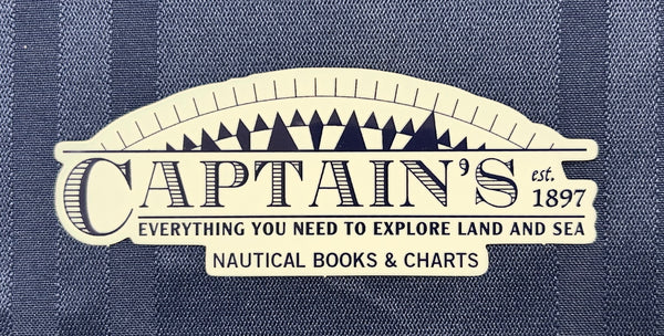 Vinyl Sticker - Captain's Nautical Books & Charts