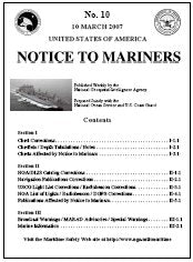 Notice To Mariners (Printed) - Captain's Nautical Books & Charts
