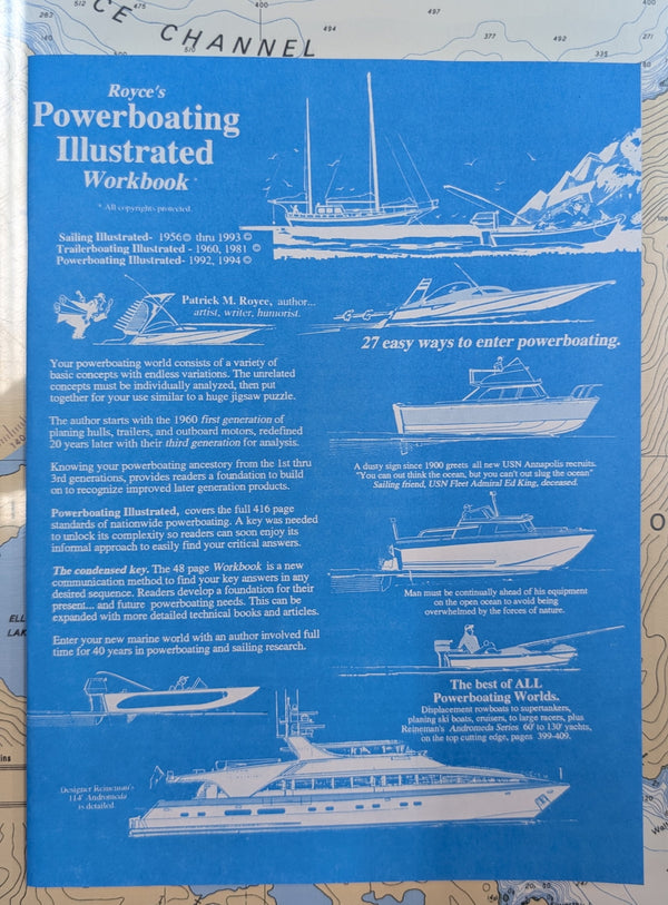 Royce's Powerboating Illustrated Workbook - Captain's Nautical Books ...