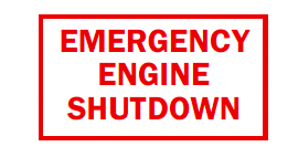 S-214 Emergency Engine Shutdown - Captain's Nautical Books & Charts