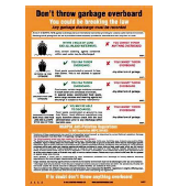 S-331 Don't Throw Garbage Overboard - Captain's Nautical Books & Charts