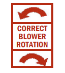 S-97 Correct Blower Rotation - Captain's Nautical Books & Charts