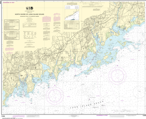 NOAA Chart 12368: North Shore of Long Island Sound: Sherwood Point ...