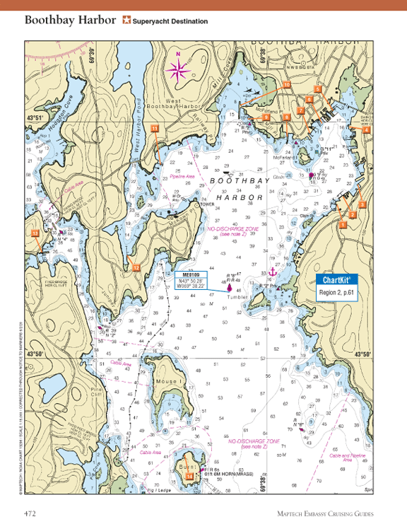 Embassy Cruising Guide: New England Coast (16th Ed) - Captain's ...