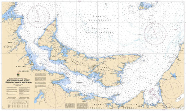 CHS Chart 4023: Northumberland Strait/Détroit de Northumberland ...