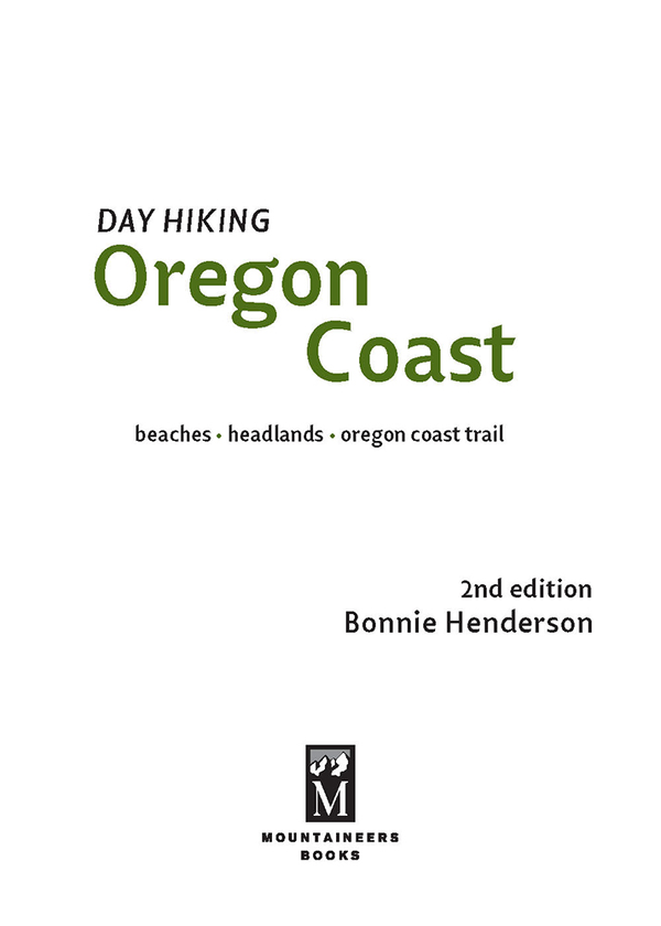 Day Hiking Oregon Coast - Captain's Nautical Books & Charts