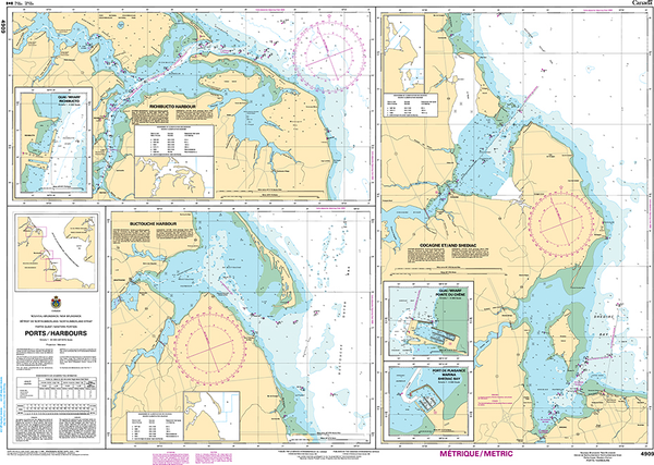 CHS Chart 4909: Détroit de Northumberland/Northumberland Strait ...
