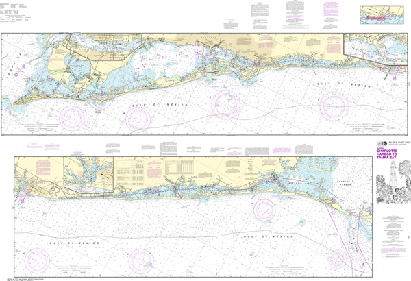 POD NOAA Charts for the Intercoastal Waterway Tagged "Venice to Saint ...