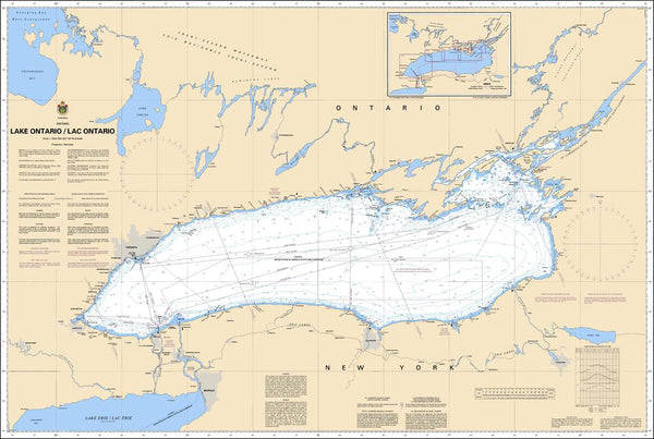 CHS Canadian Charts, Great Lakes - Captain's Supplies - Captain's ...