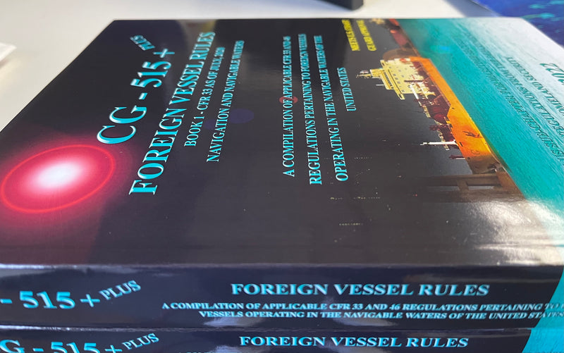 CG-515 + Foreign Vessel Rules Book Volume1 & 2 (2023/2024) - Captain's ...