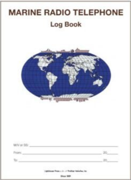 Marine Radio Telephone Log Book - Captain's Nautical Books & Charts