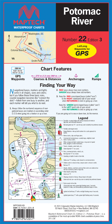 Waterproof Chart: Seattle & Lake Washington - Richardson's Maptech ...