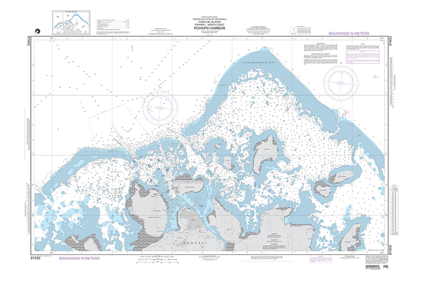 NGA International Chart 81453: Pohnpei Harbor (Caroline Islands ...
