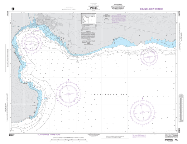 NGA International Chart 26207: Jacmel - Captain's Nautical Books & Charts