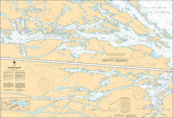 CHS Chart 6036: French River - Captain's Nautical Books & Charts